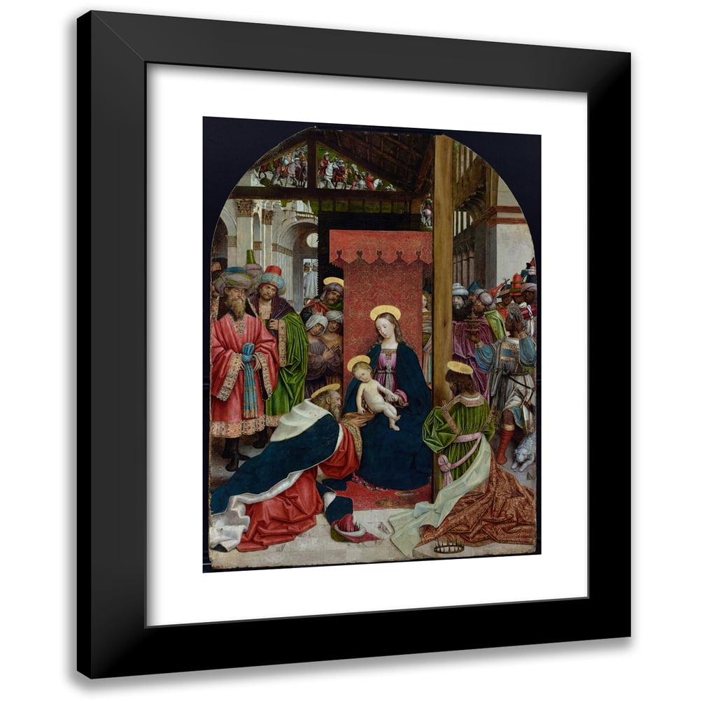Defendente Ferrari 11x14 Black Modern Framed Museum Art Print Titled ...