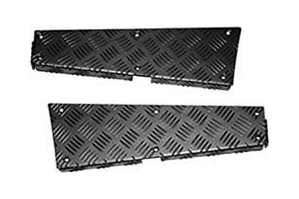 Defender 110 Rear Corner Chequer Plates Pair Black CNKIT01-110/B ...
