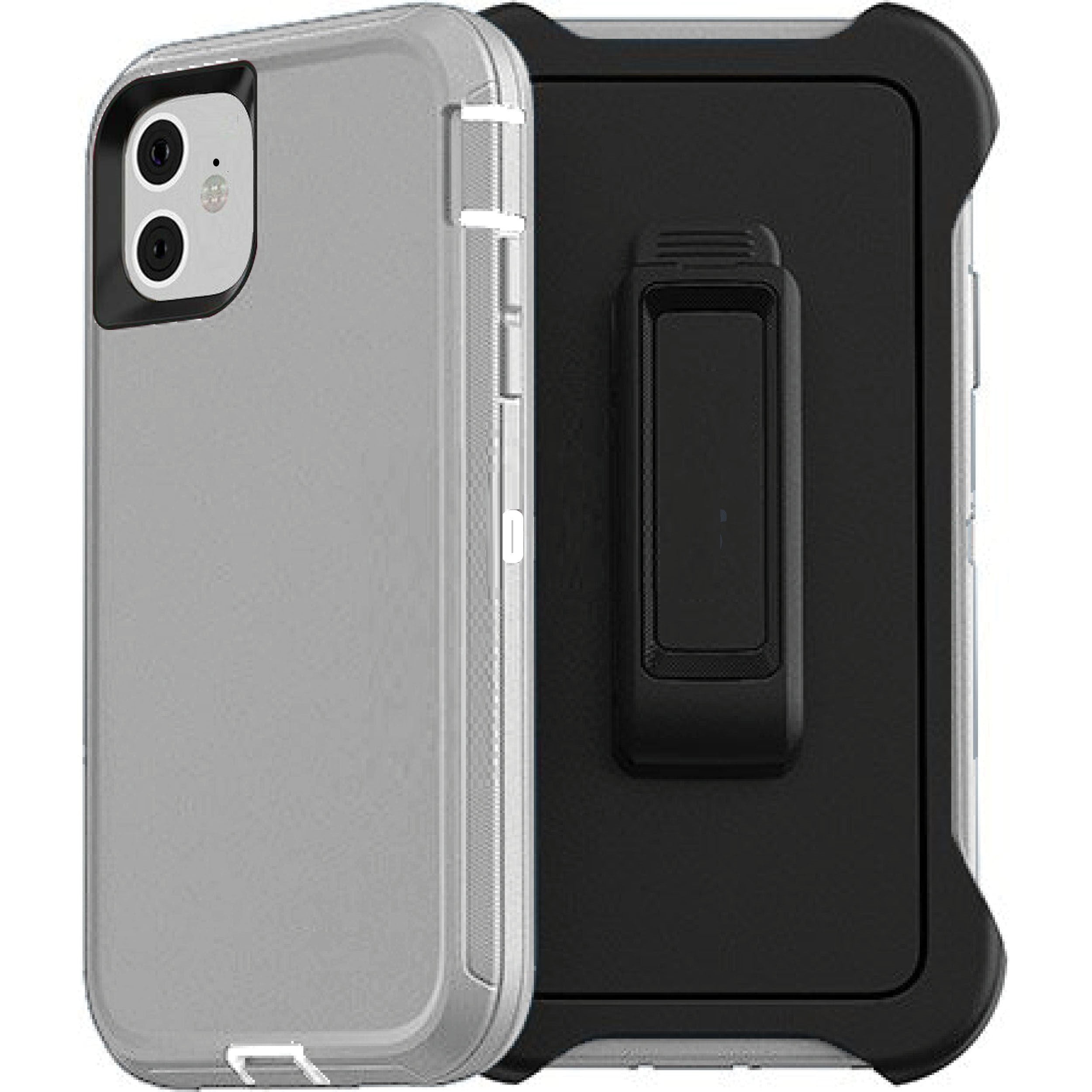 Defender Phone Case Shock Proof Rubber Case with Holster Heavy Duty ...