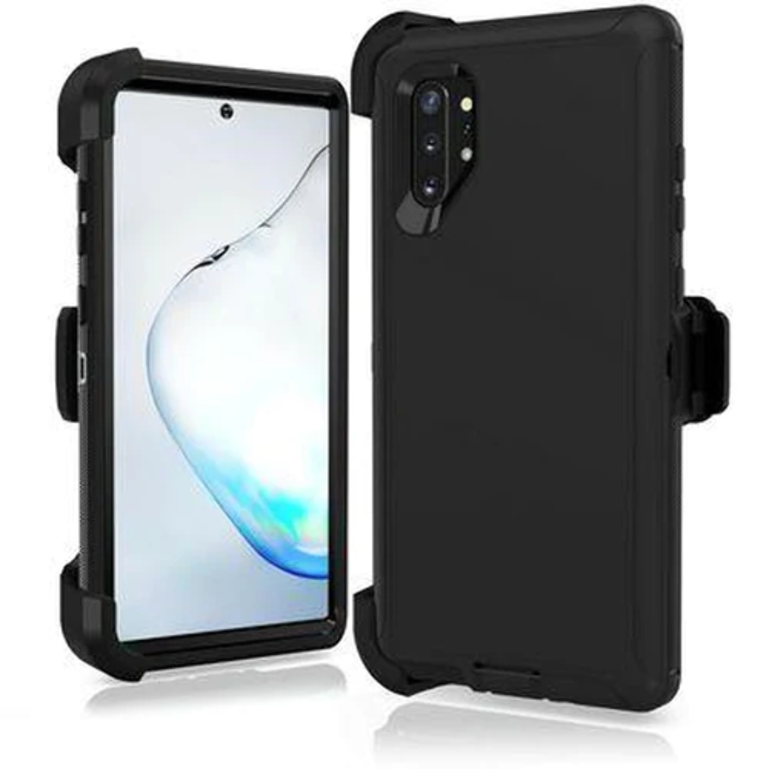 Defender Phone Case Shock Proof Rubber Case with Holster Heavy Duty ...