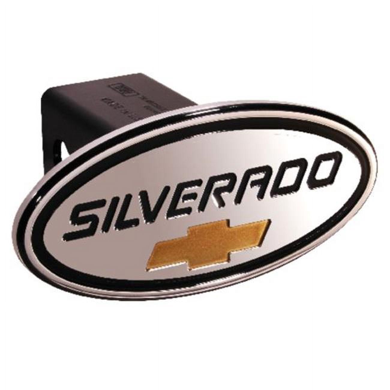 DefenderWorx 37003 Chevy - Silverado - Black w - Gold Bowtie - Oval - 2 ...