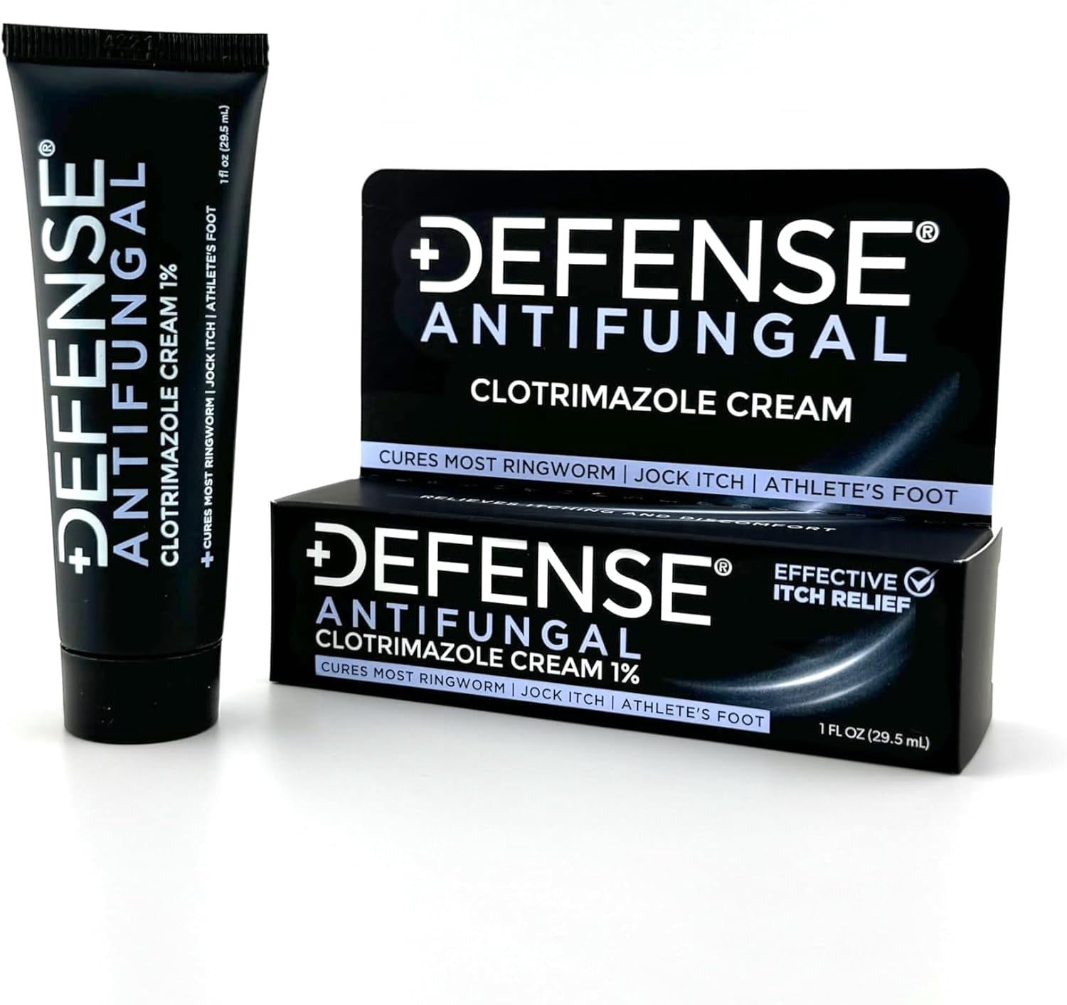 Defense Antifungal Cream 1% Clotrimazole Antifungal Treatment | Jock ...