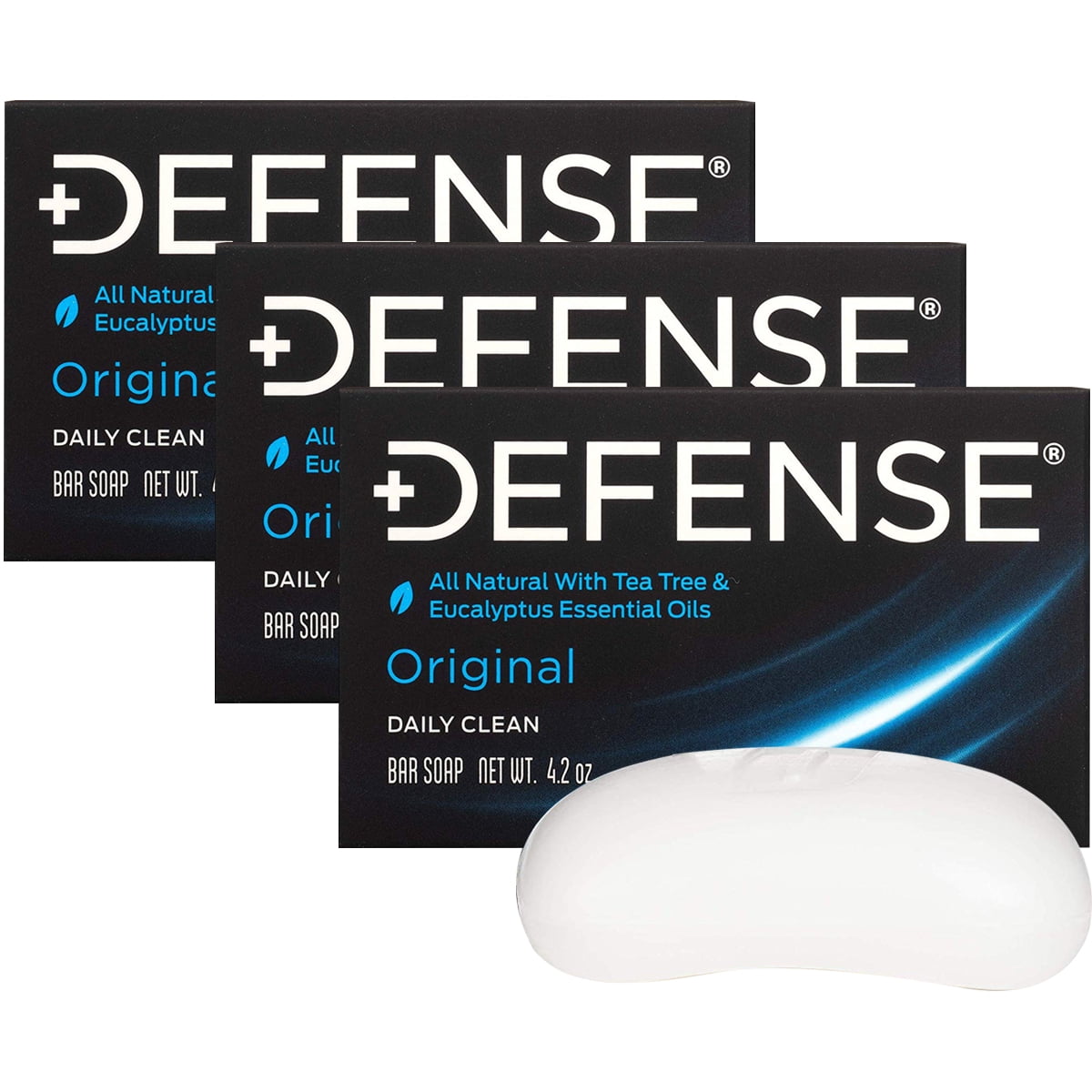 Defense Soap - Hypoallergenic, Paraben-Free, Natural 4 oz. Body Bar ...
