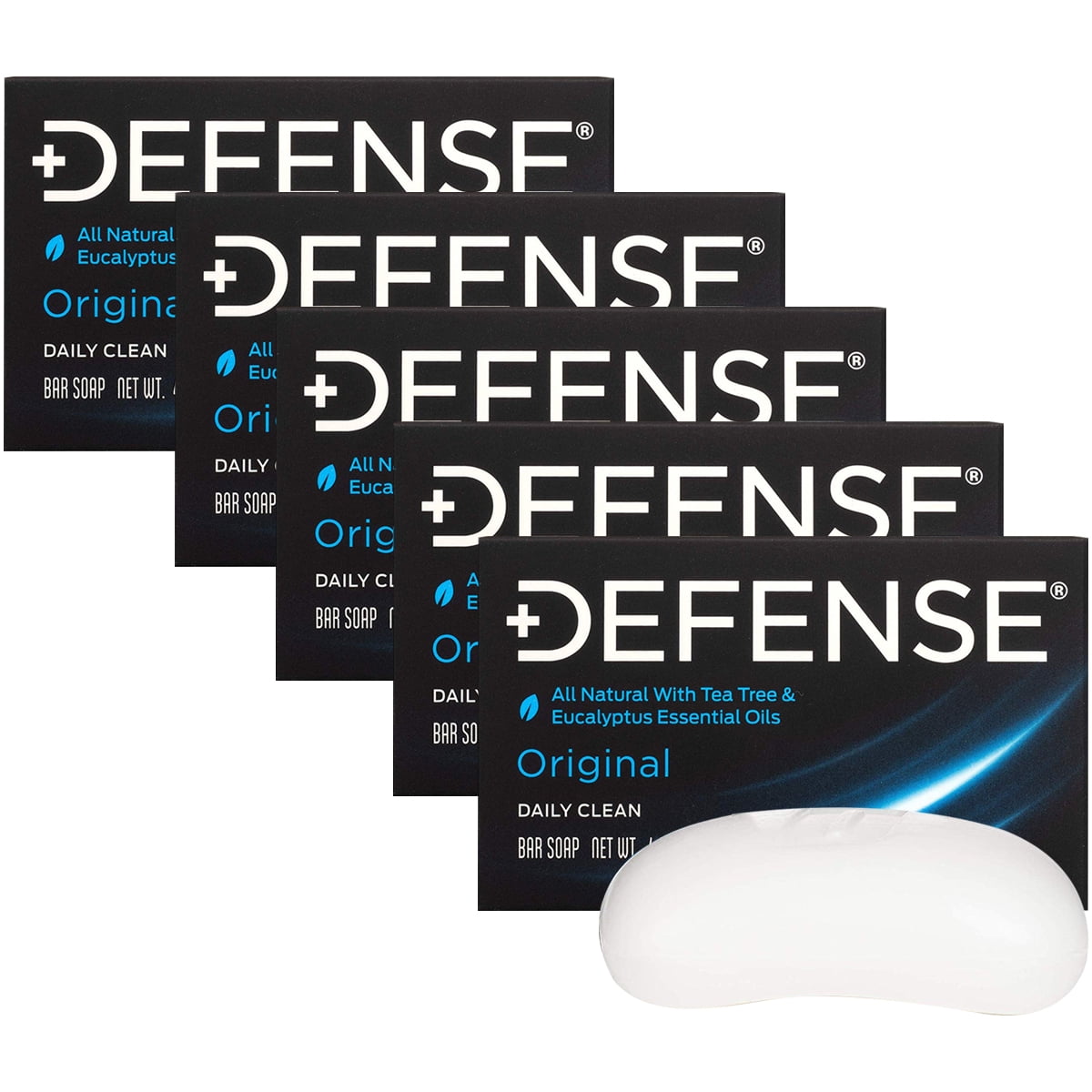 Defense Soap 4 oz. Original Body Bar Soap - 5 Pack - Walmart.com