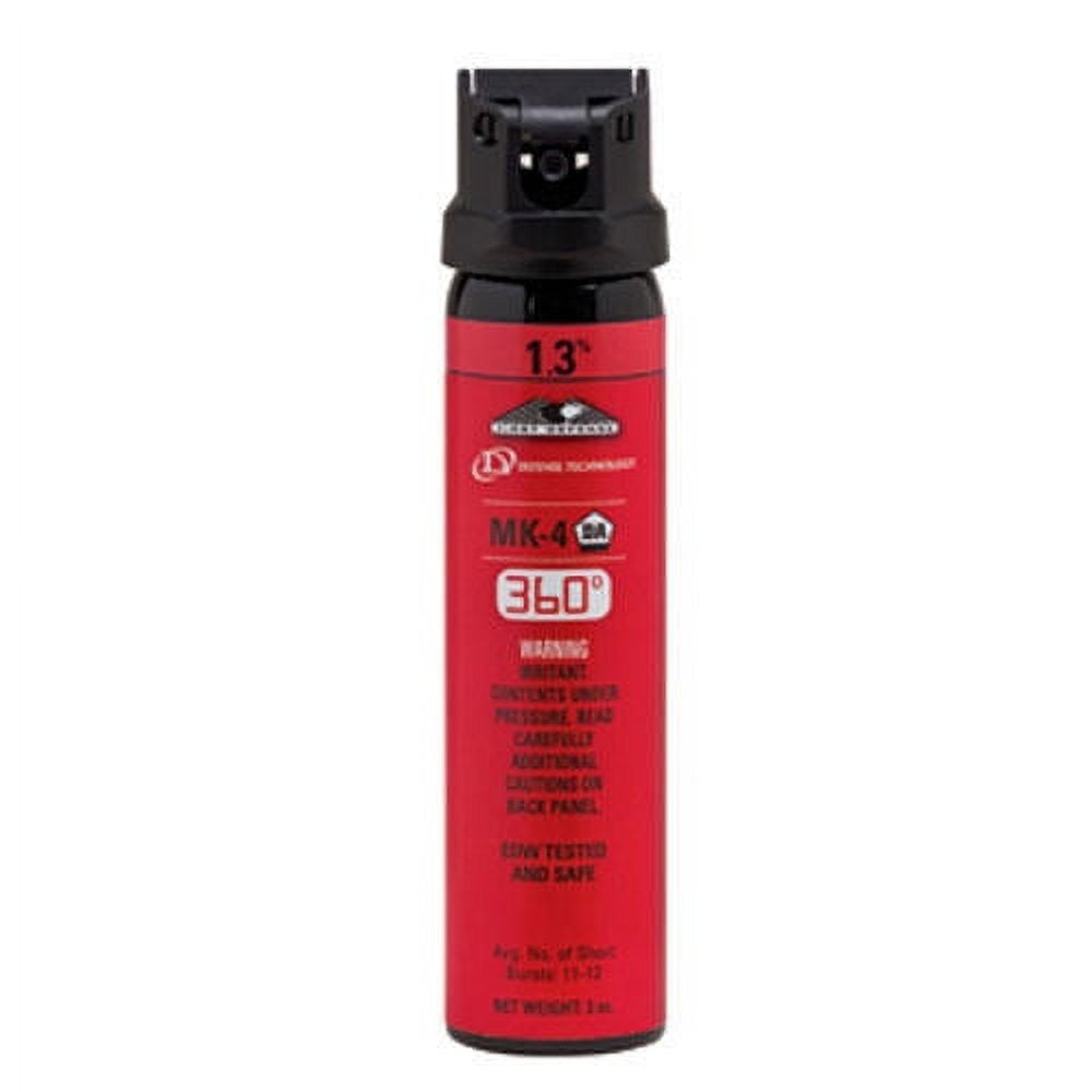 Defense Technology 56843 First Defense MK-4 Stream 360 1.3% Red Pepper ...