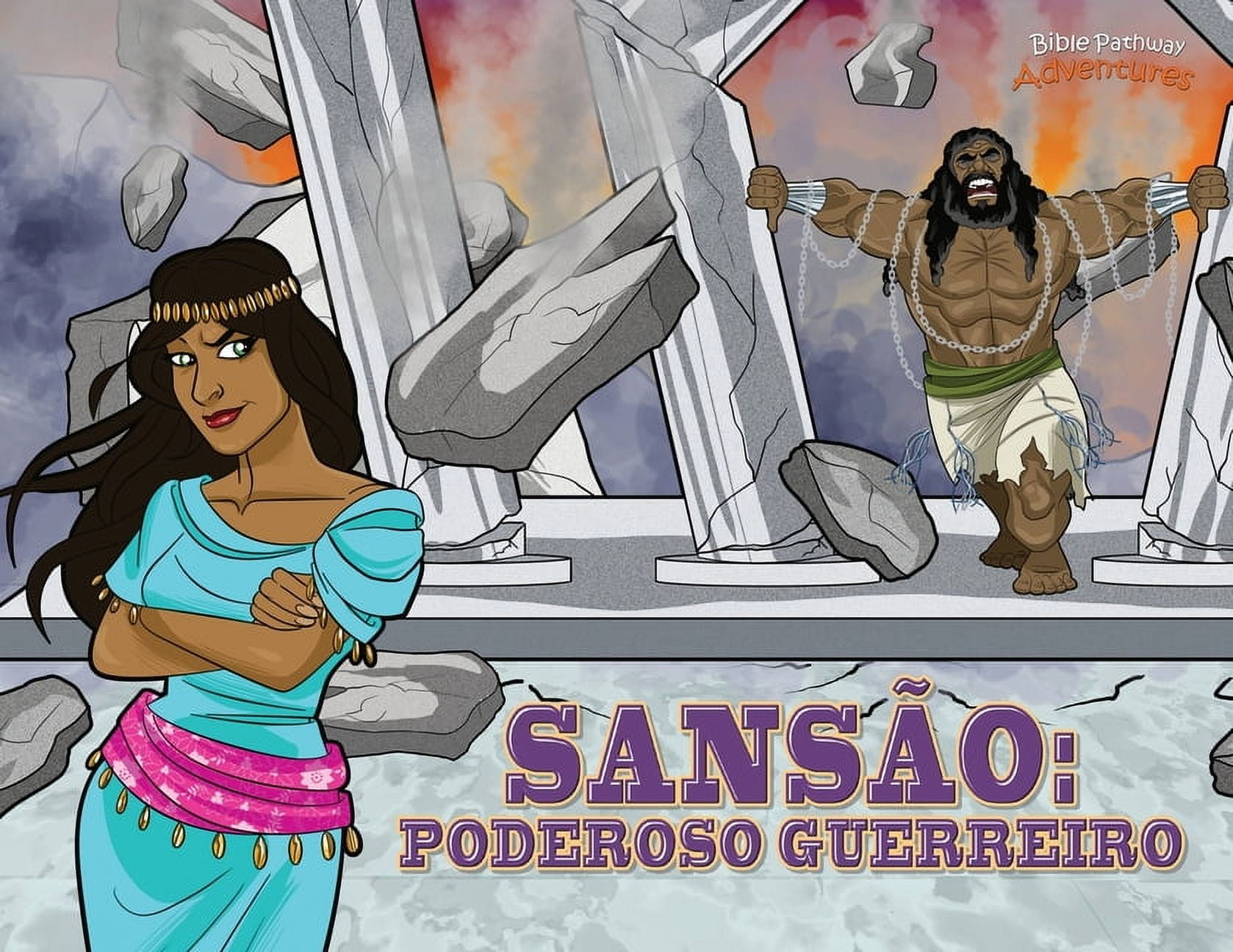 Defensores Da Fé: Sansão Poderoso Guerreiro: As aventuras de Sansão ...