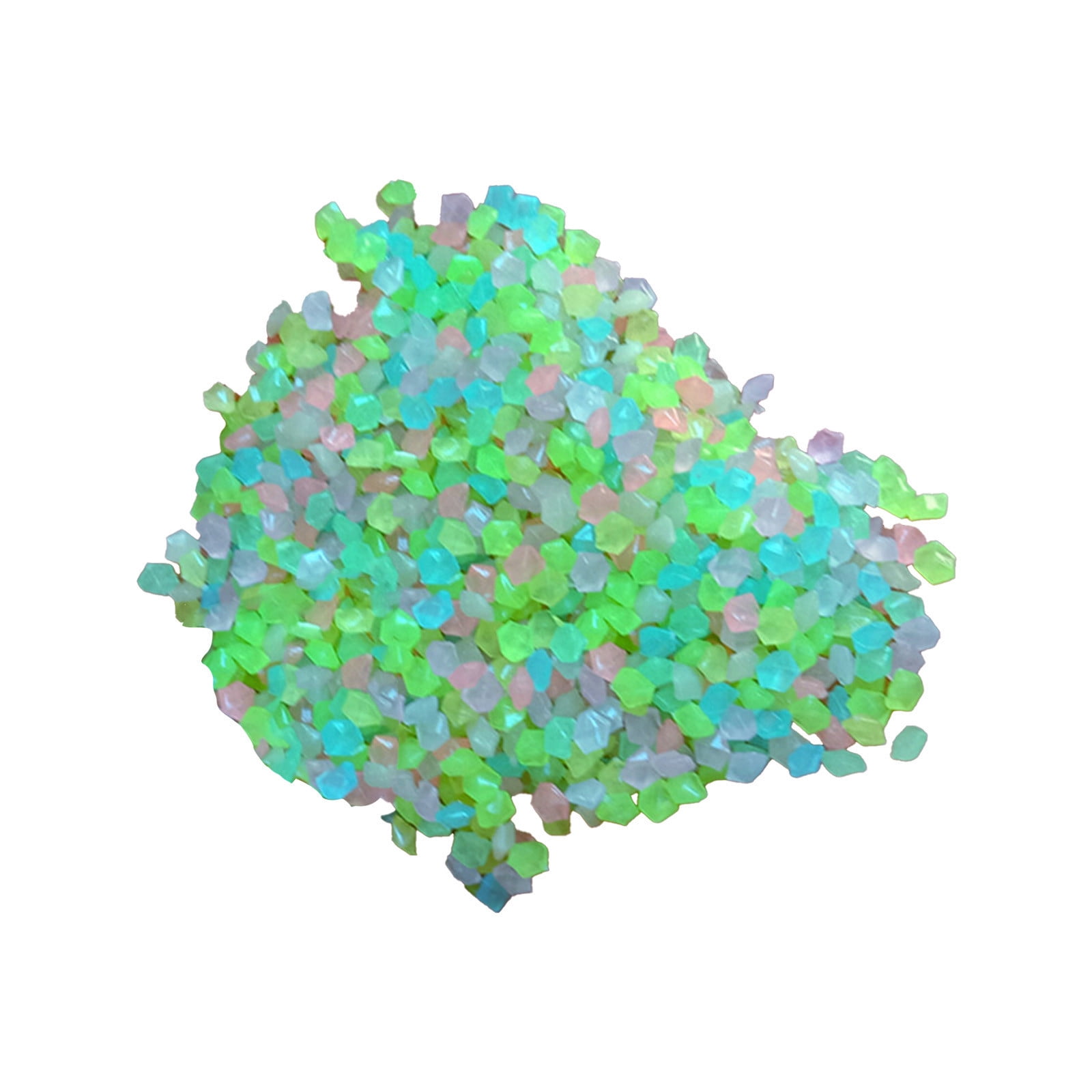 DefiDgd 0.1-0.2inch Glowing in the Dark Gravel,Luminous Bulk Sand for ...