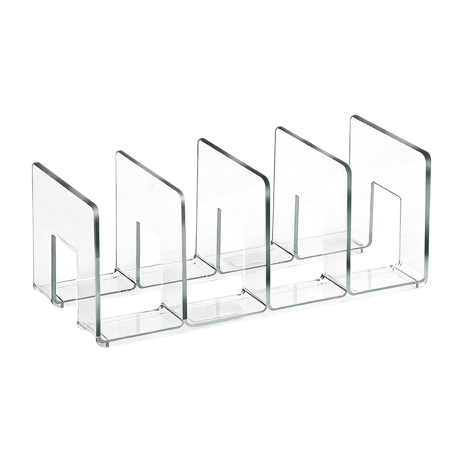 DefiDgd 12.6inch Acrylic Transparent Book Stand Reading Stand with 4 ...