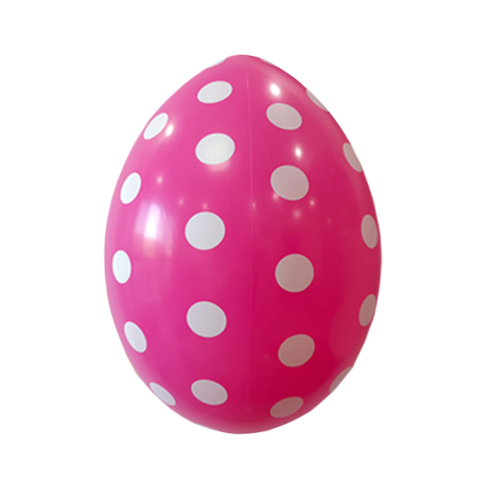 DefiDgd 19.7x13.8inch Easter Inflatable Spotted Pattern Eggs Outdoor ...