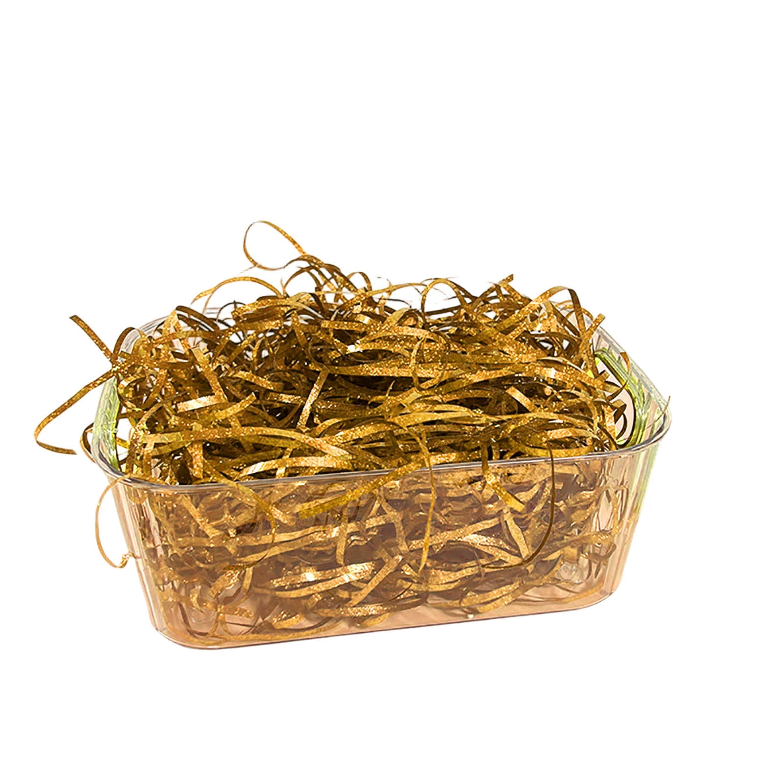 DefiDgd 3.5oz Crinkle Cut Plastic Grass Box Shred Filler,Sparkly ...