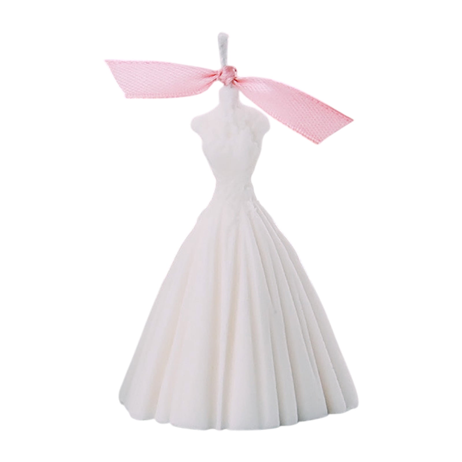 DefiDgd 3D Wedding Dress Candle,Evening Gowns Candle for Gifts Wedding ...