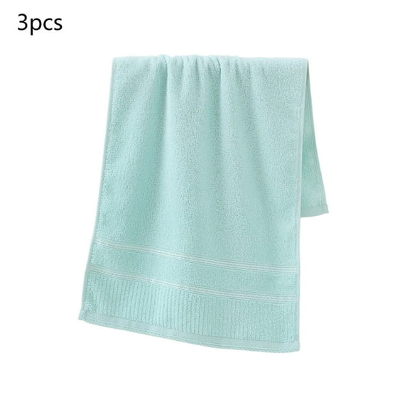 DefiDgd 3pcs Microfiber Washcloths Towels,Solid Color Highly Absorbent ...