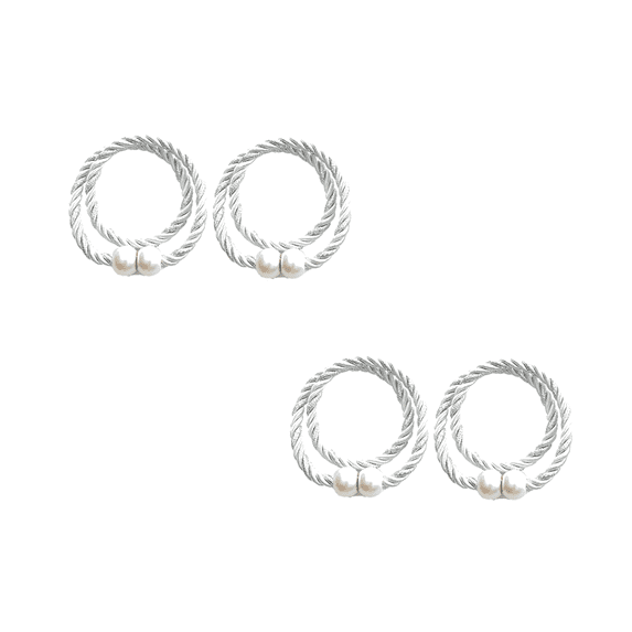 DefiDgd 4pcs 16inch Magnetic Curtain Tiebacks,Modern Simple Style Rope ...