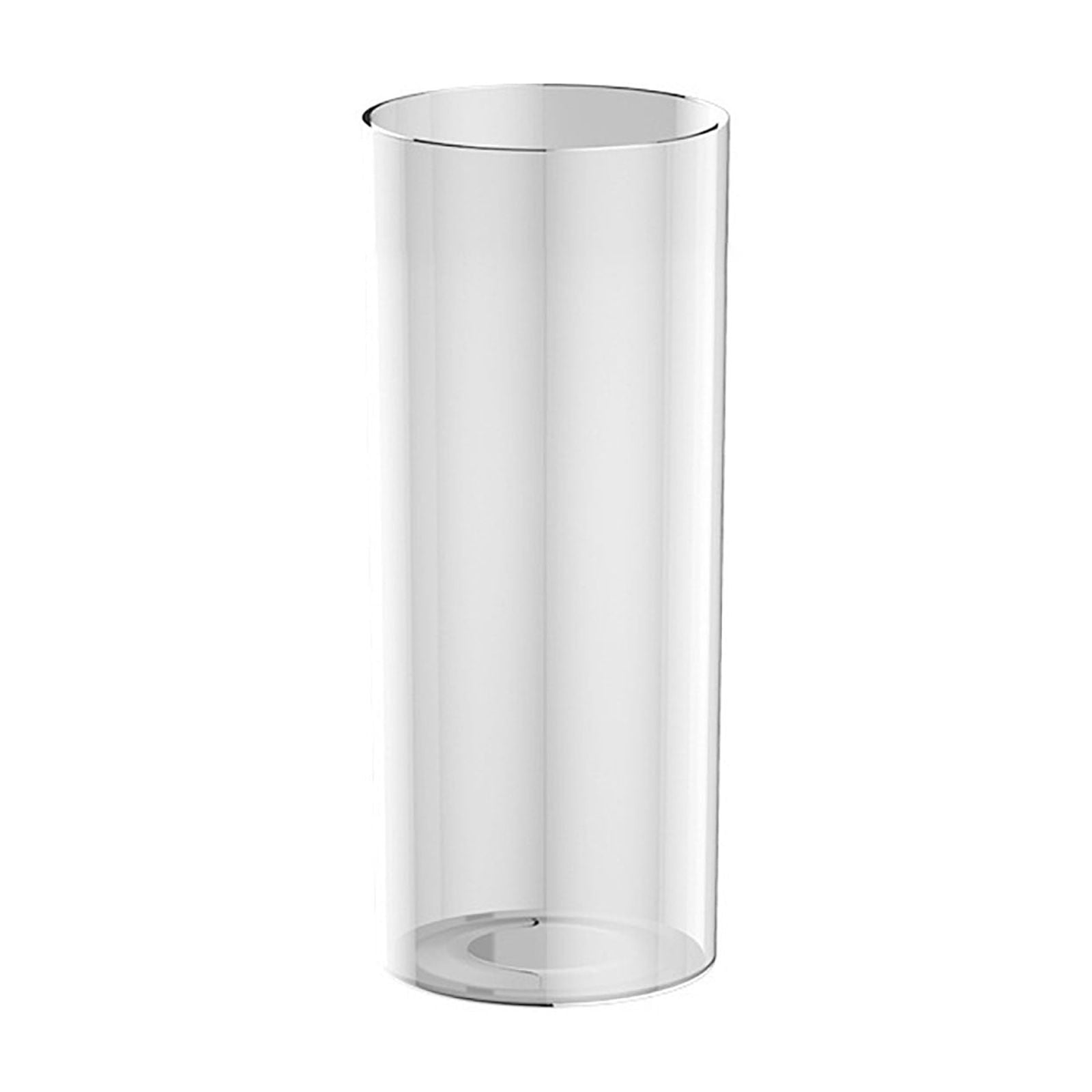 DefiDgd 9.8inch Plastic Clear Cylinder Vase,Shatterproof Tall Plastic ...