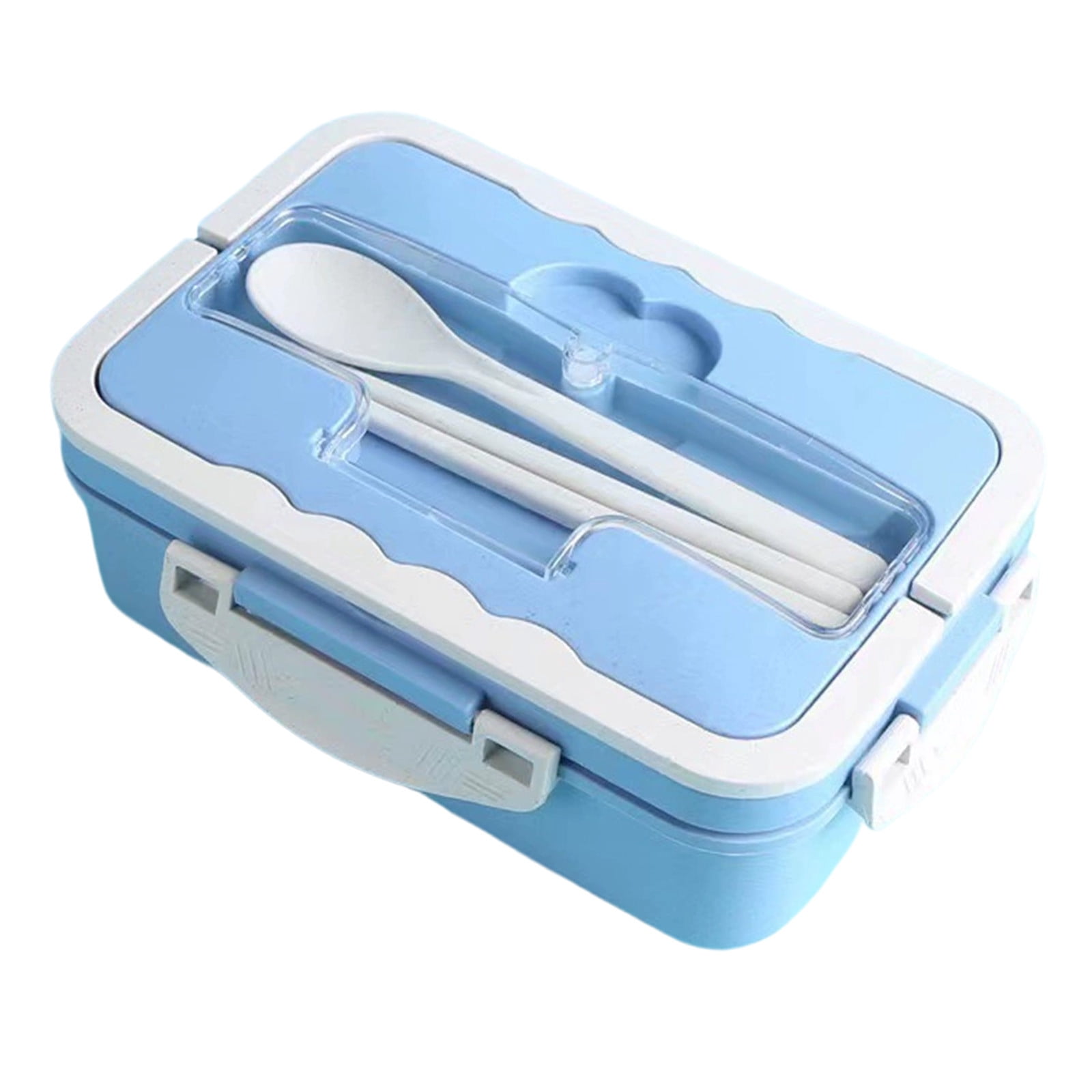DefiDgd Adult Stackable Bento Lunch Box with Tablewear Set,Handheld ...