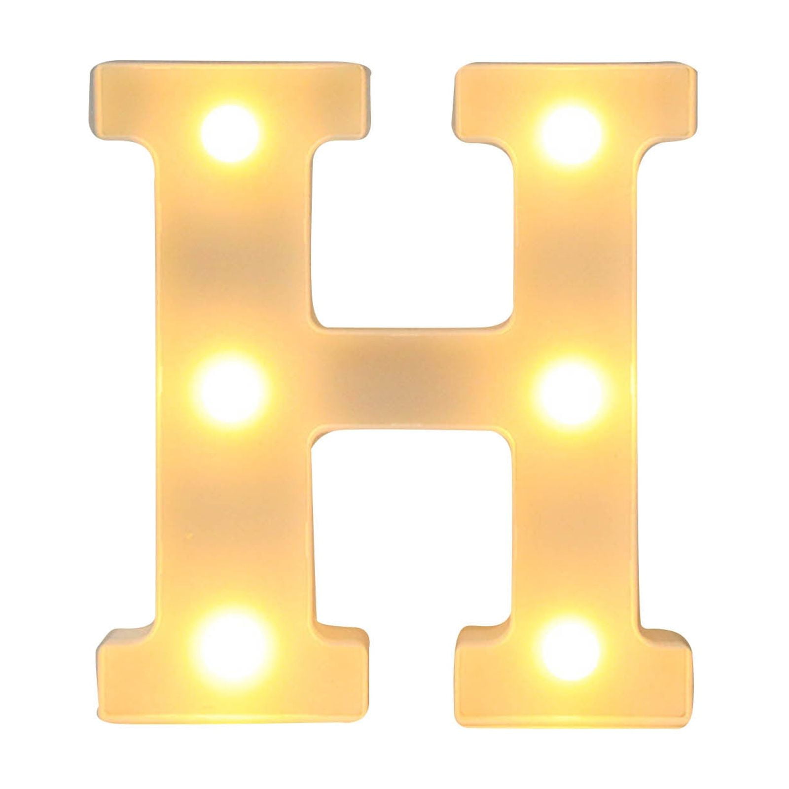 DefiDgd Alphabet LED Light,Battery Powered Decorative LED Letter Lights ...