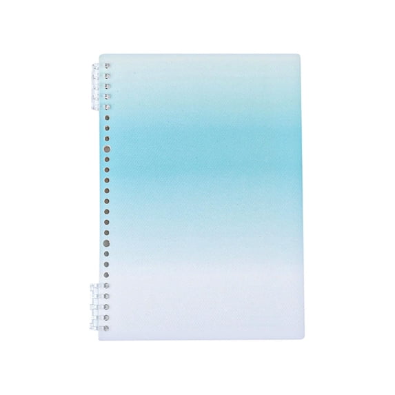 DefiDgd B5 Loose-leaf Notebook,Gradient Color Cover Removable Loose ...