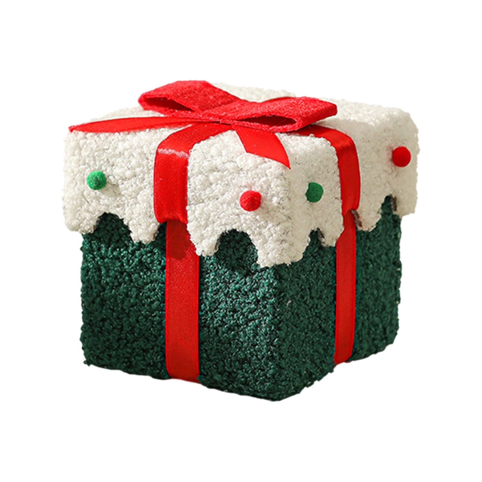 DefiDgd Christmas Apple Gift Box Candy Velvet Packaging Box for ...