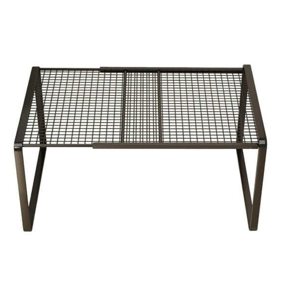 DefiDgd Expandable Cabinet Shelf Organizer,Stackable Storage Rack for ...
