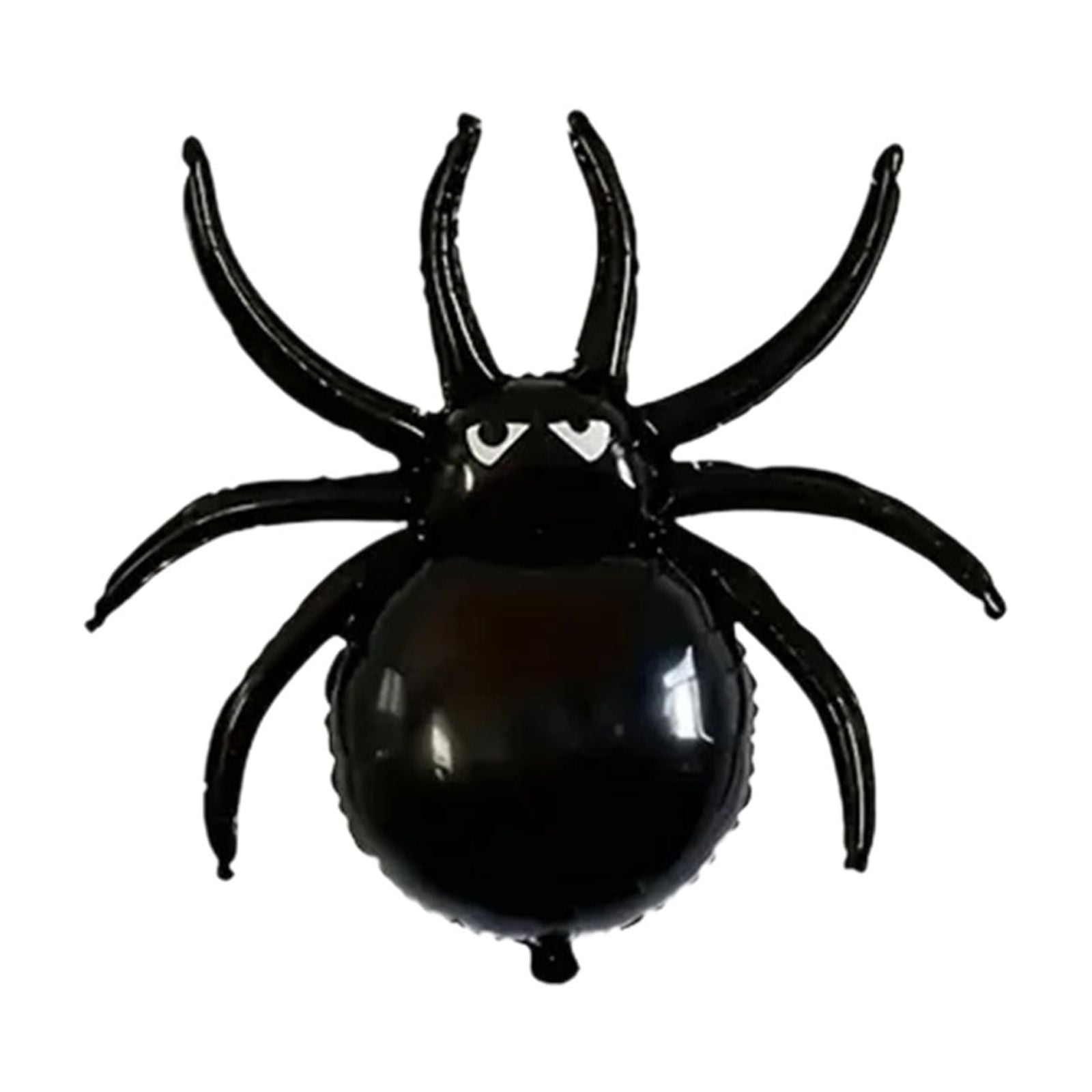 DefiDgd Halloween Black Spider Balloons Horror Balloons PVC Balloon for ...