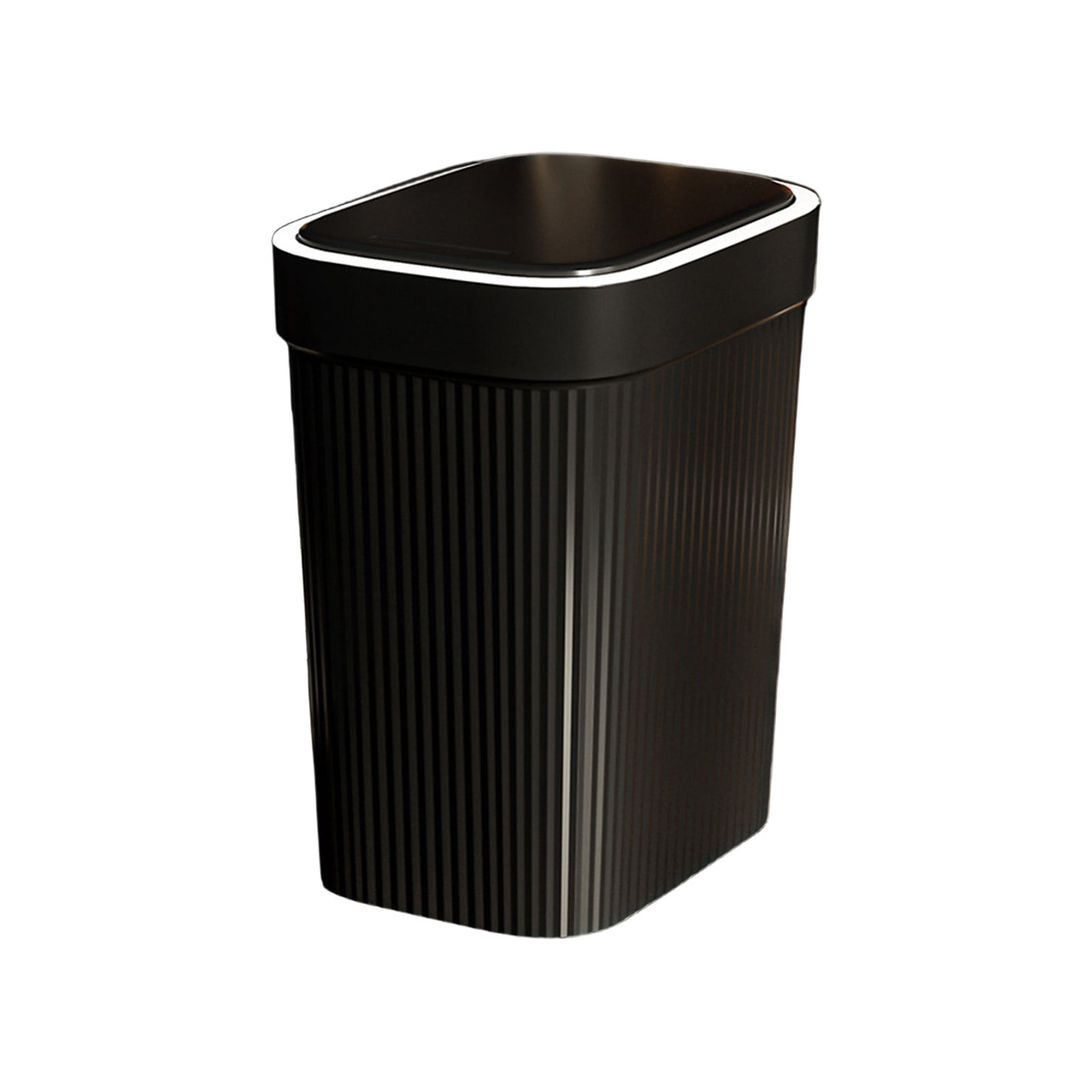 DefiDgd Home Use Trash Can,Slim Trash Can,Space Saving Garbage Can with ...