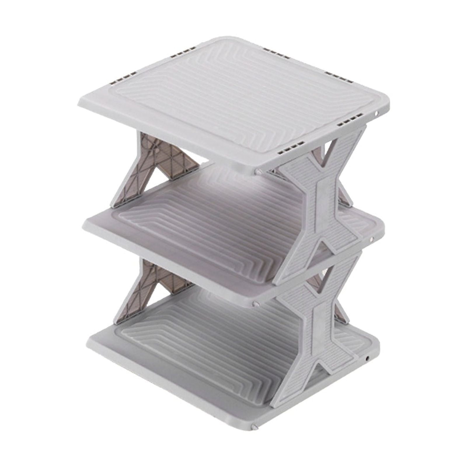 DefiDgd Mini Shoe Rack Organizer,Vertical Narrow Space Saving Metal ...
