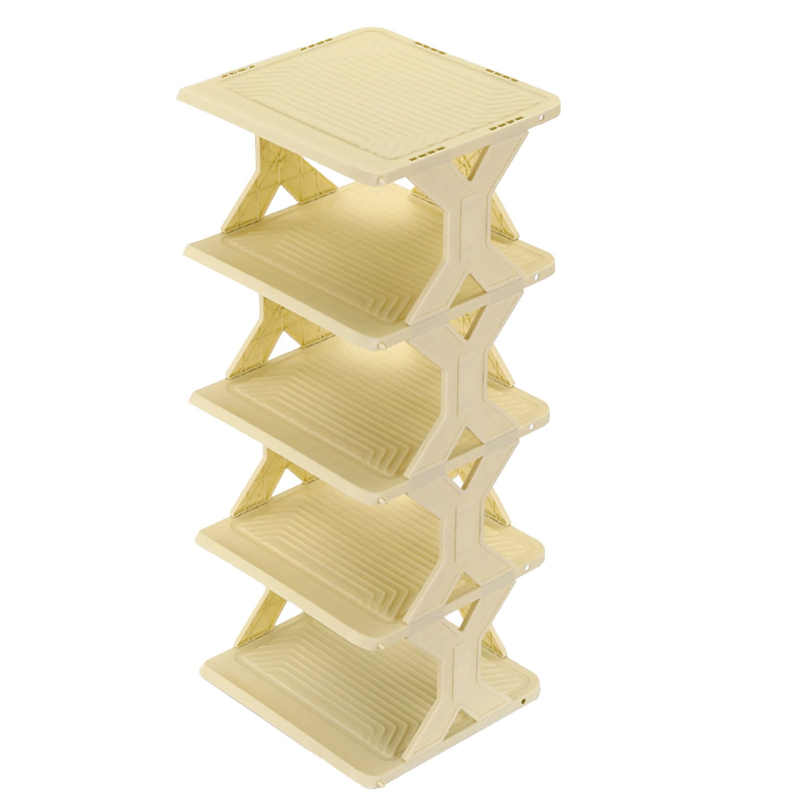 DefiDgd Mini Shoe Rack Organizer,Vertical Narrow Space Saving Metal ...
