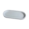 DefiDgd Oval Wavy Edge Silicone Tray,Multifunctional Non Slip Storage ...