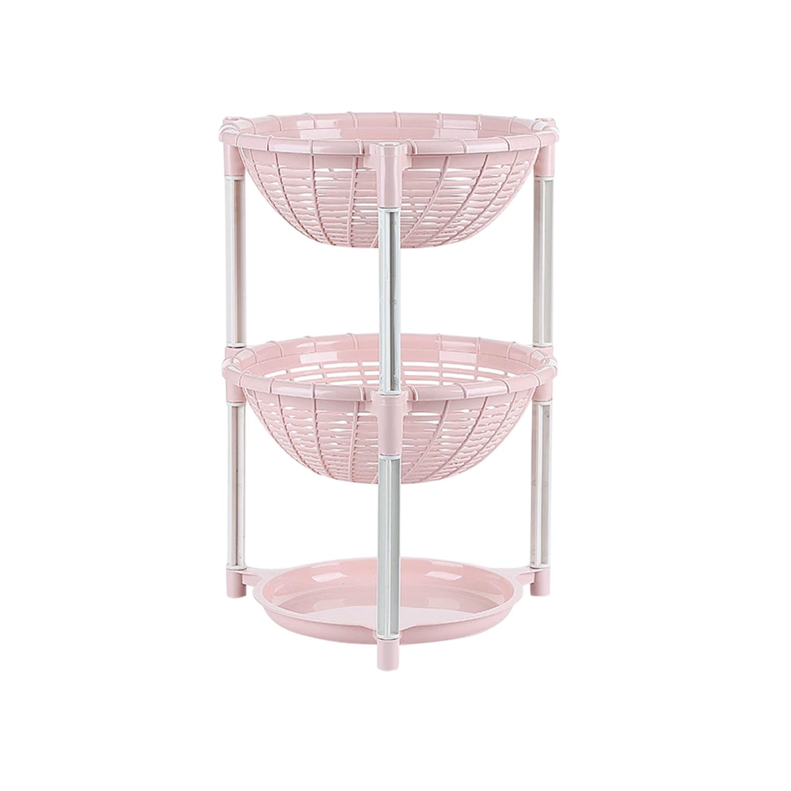 DefiDgd Storage Stand Three-Layer Storage Basket Home Decor,Adjustable ...