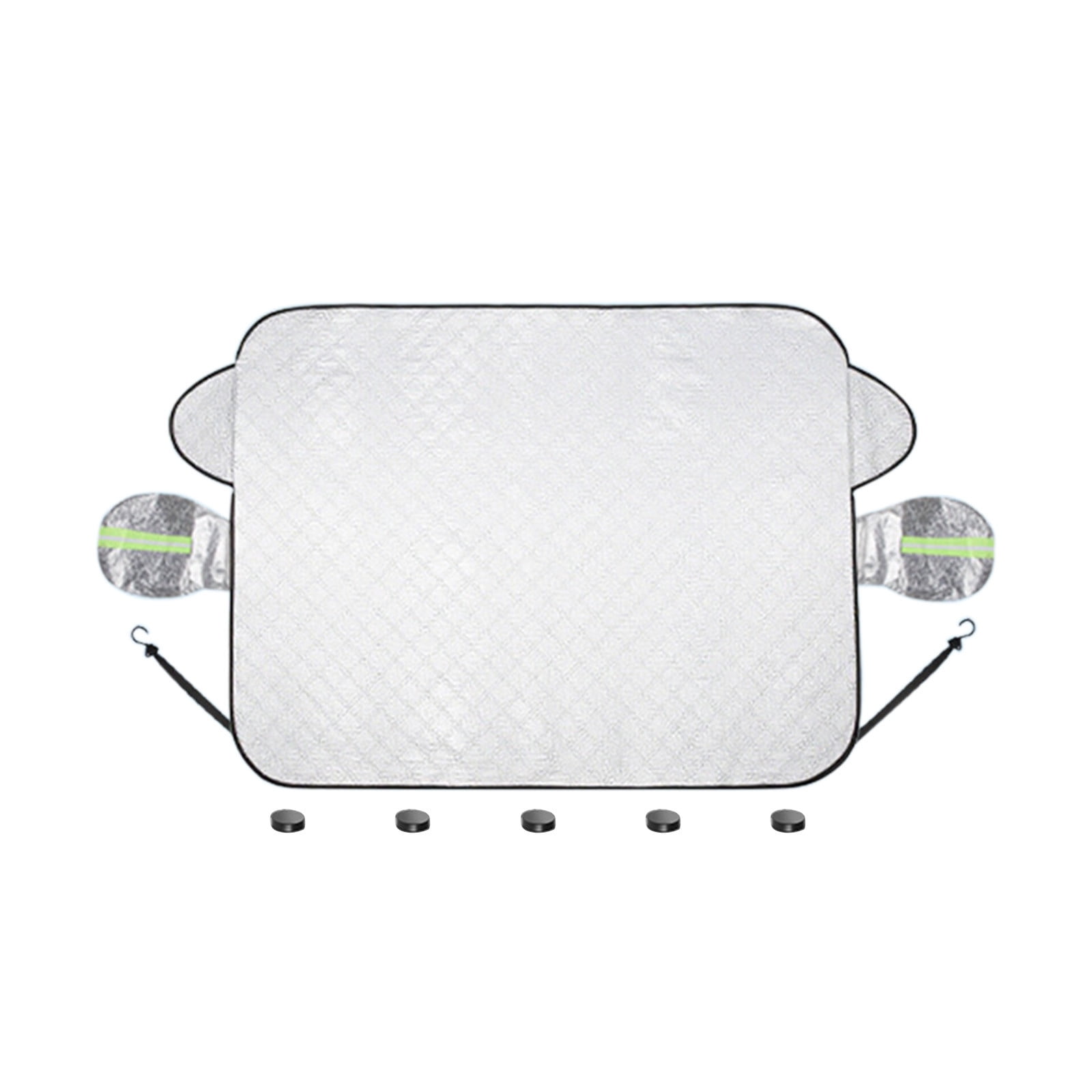 DefiDgd Thickened Car Snow Car Cover,Widened Hood Windows Protector ...