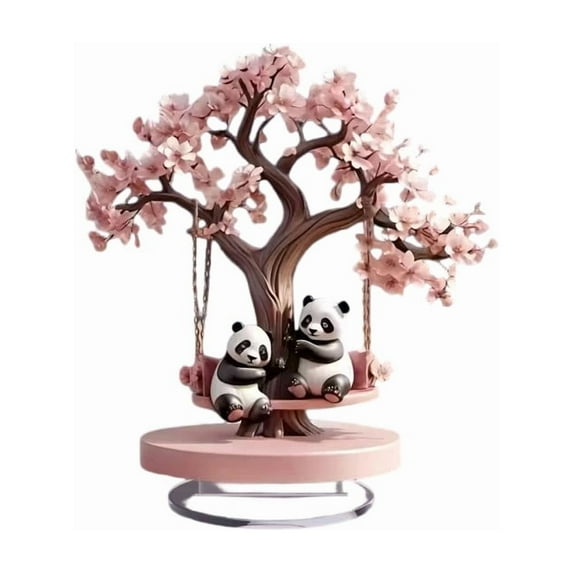 DefiDgd Valentine's Day Pink Cherry Blossom Flower Tabletop Standing ...