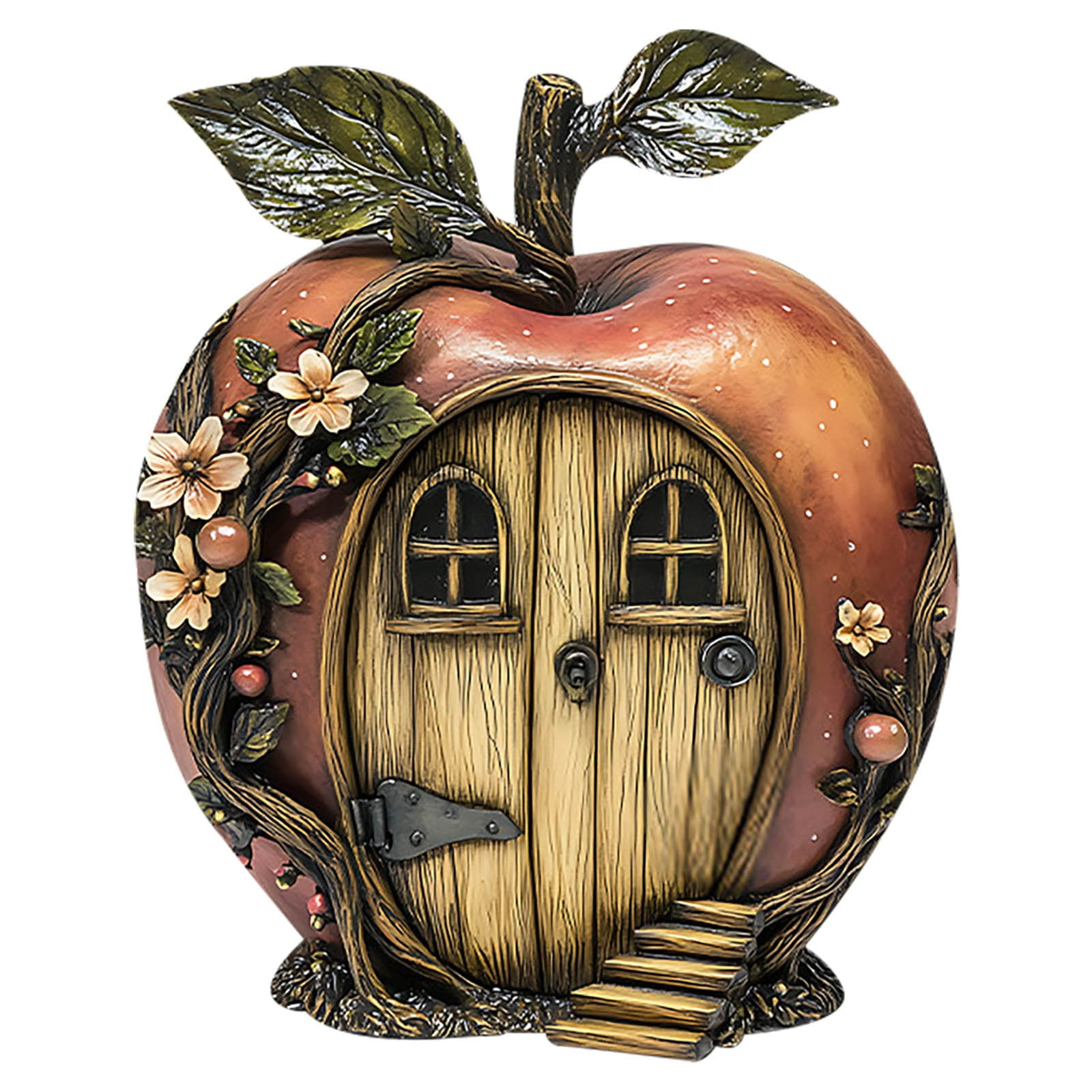 DefiDgd Wooden Mushrooms Hanging Decoration,Forest Theme Fairy House ...