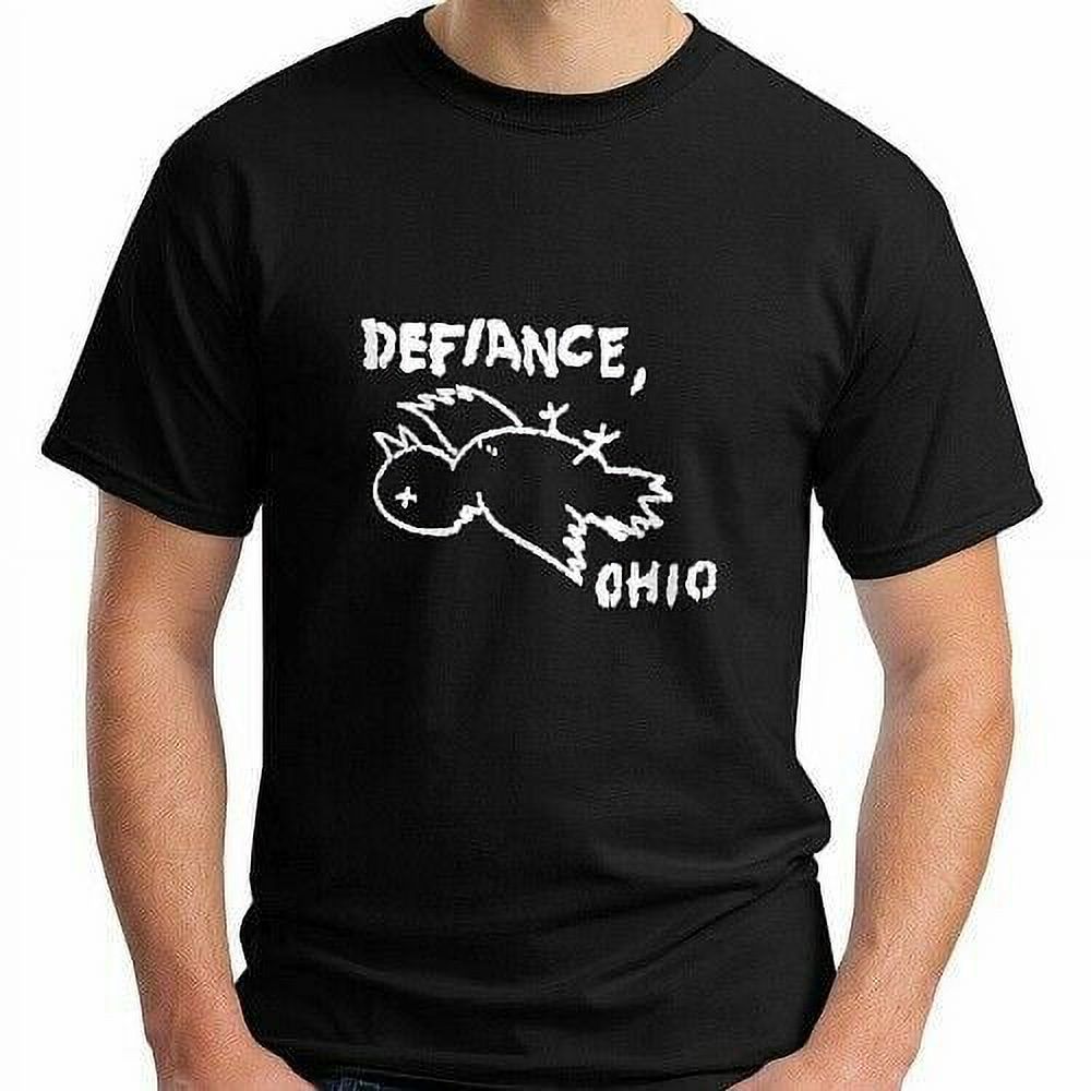 Defiance Ohio Punk rock music band T shirt tee - Walmart.com