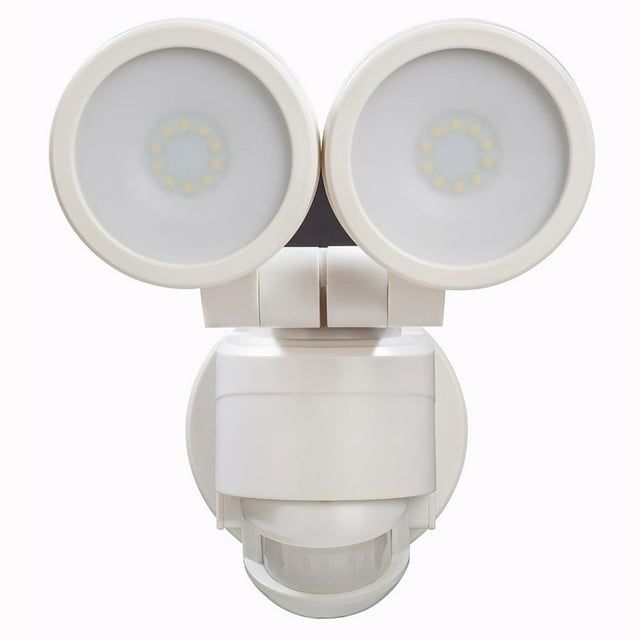 Defiant 1200 Lumen 180-Degree Integrated LED Motion Sensor White ...