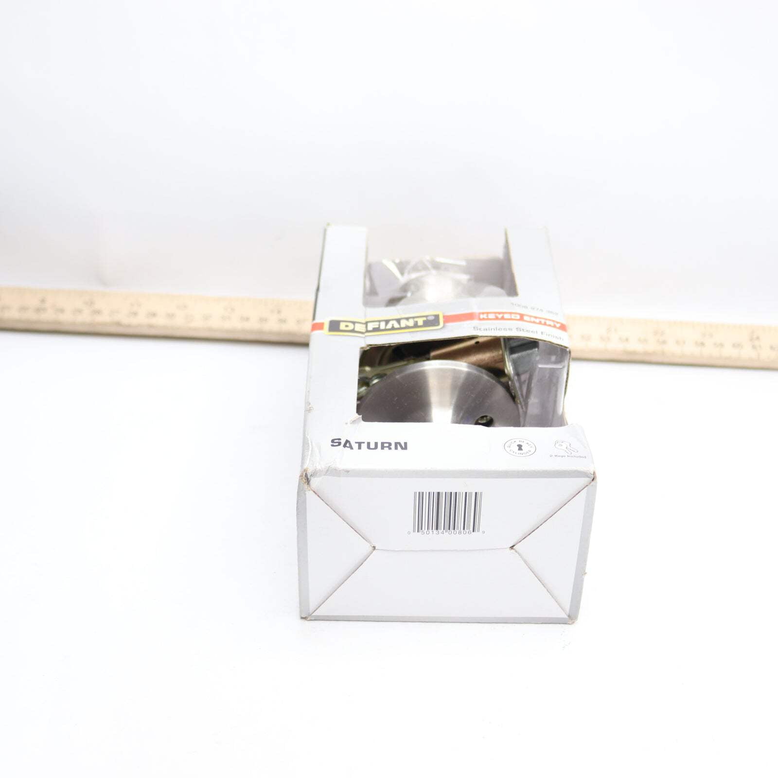 Defiant Saturn Stainless Steel Keyed Entry Door Knob - Walmart.com