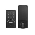 Defiant Square Matte Black Smart Wi‑Fi Deadbolt Powered by Hubspace ...