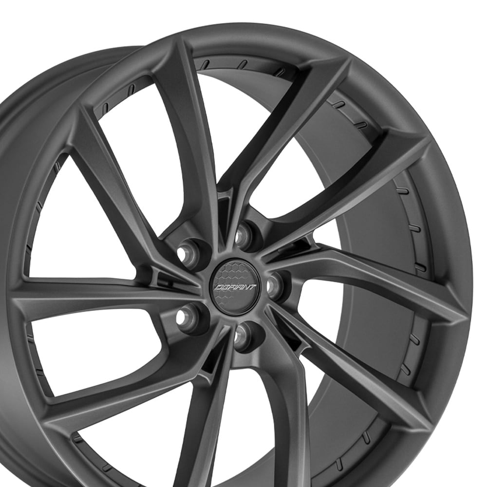 Defiant Wheels 20 inch Rims Fits Model X Model S 5x120 DF06 20x10/20x9 ...