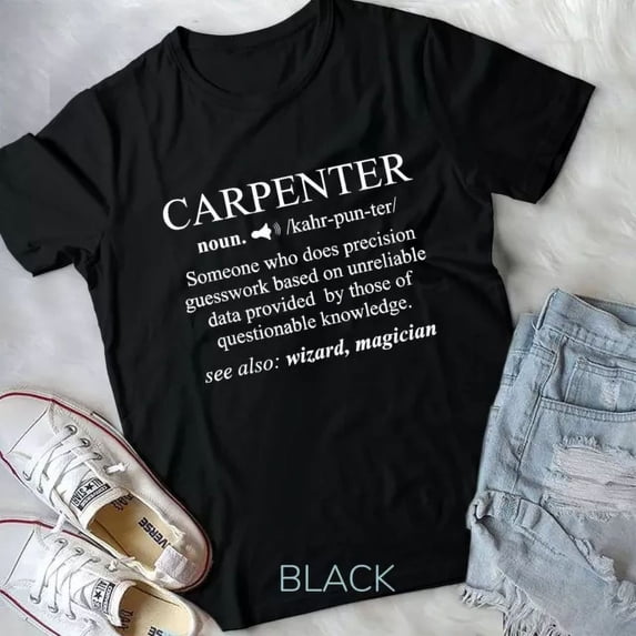 Definition Carpenter Unisex T-Shirt - Walmart.com