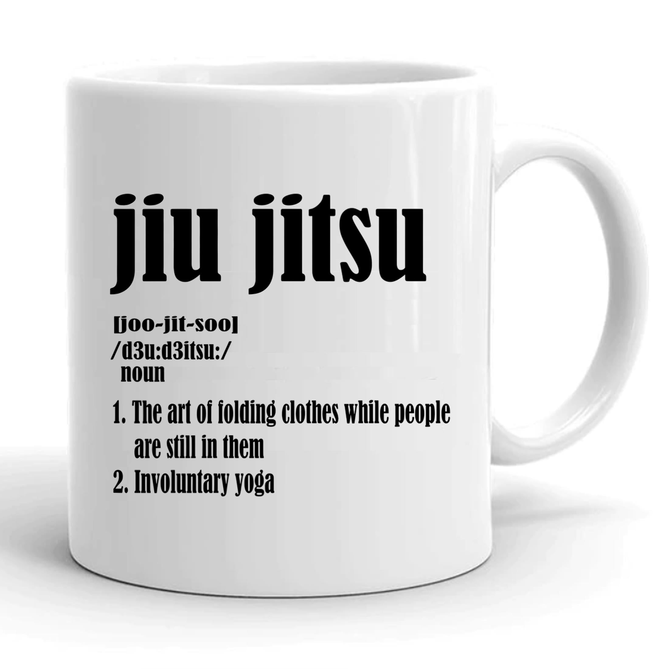 Definition Of Jiu Jitsu Dictionary Breakdown Of Bjj Gift Ceramic Mug ...