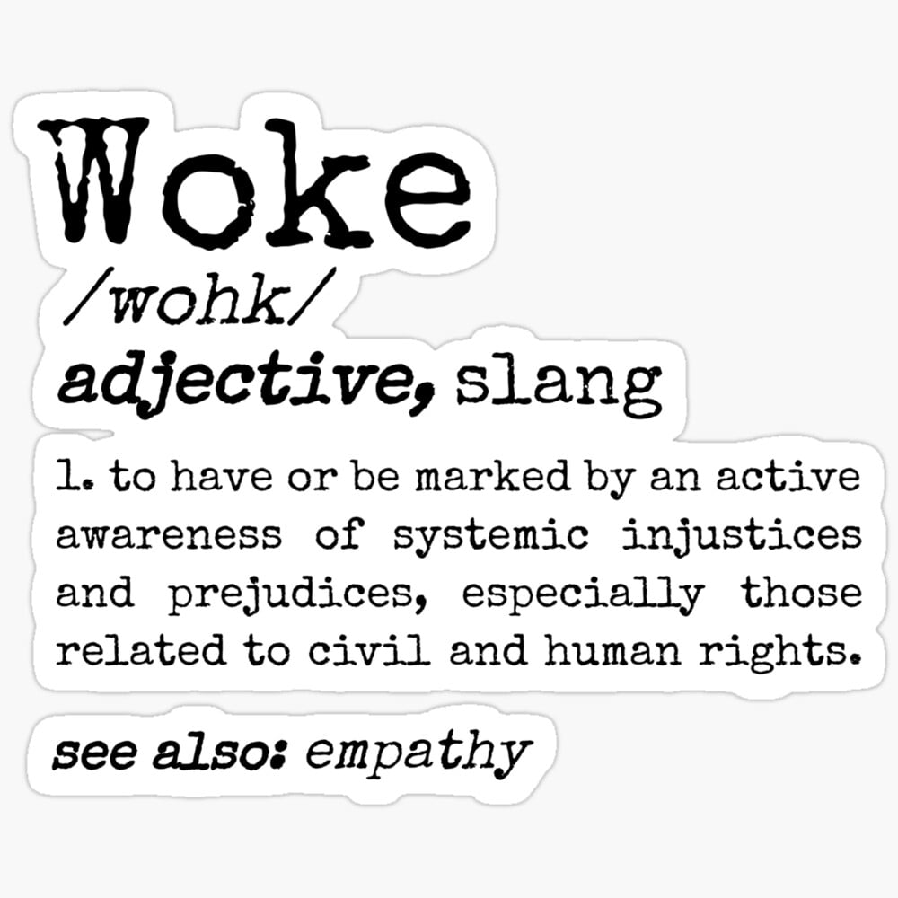 Definition Of Woke Stickerphone Decal Water Bottle Stickers, Vinyl ...