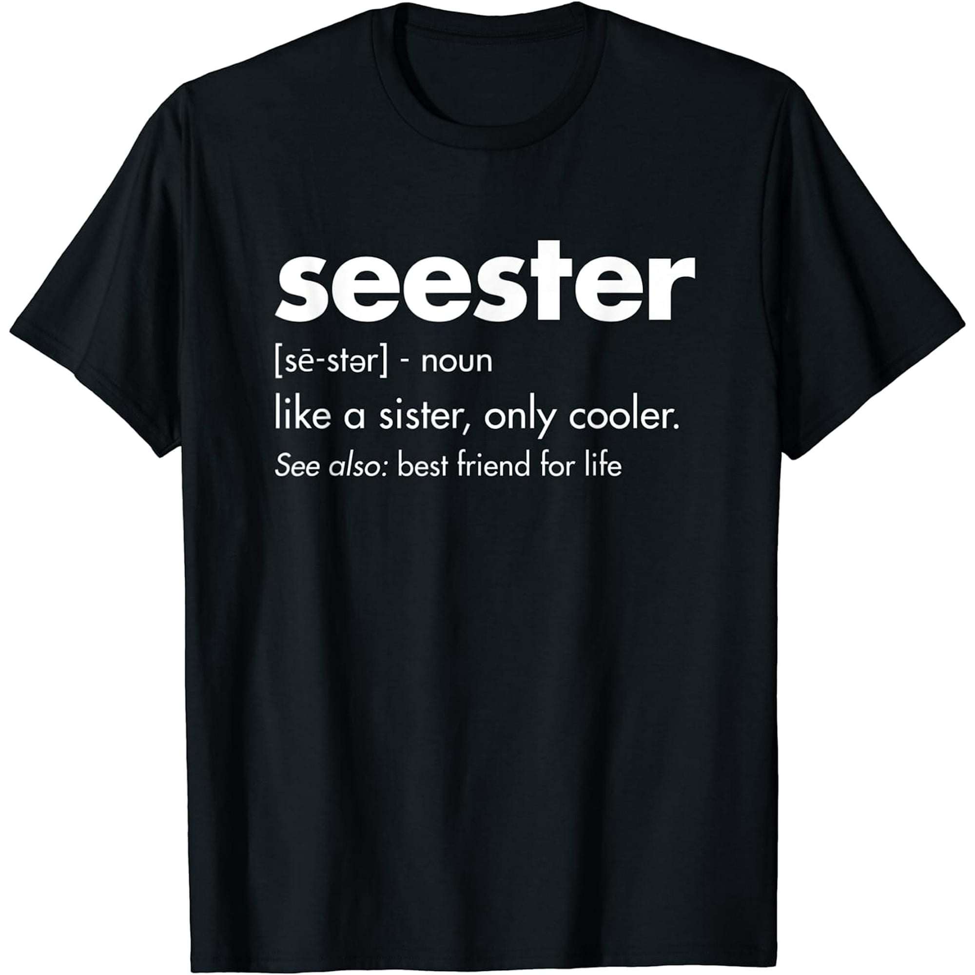 Definition Print Graphic T-Shirt for Sisters Moms and Friends Casual ...