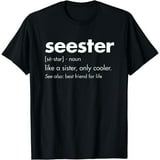 Definition Print Graphic T-Shirt for Sisters Moms and Friends Casual ...