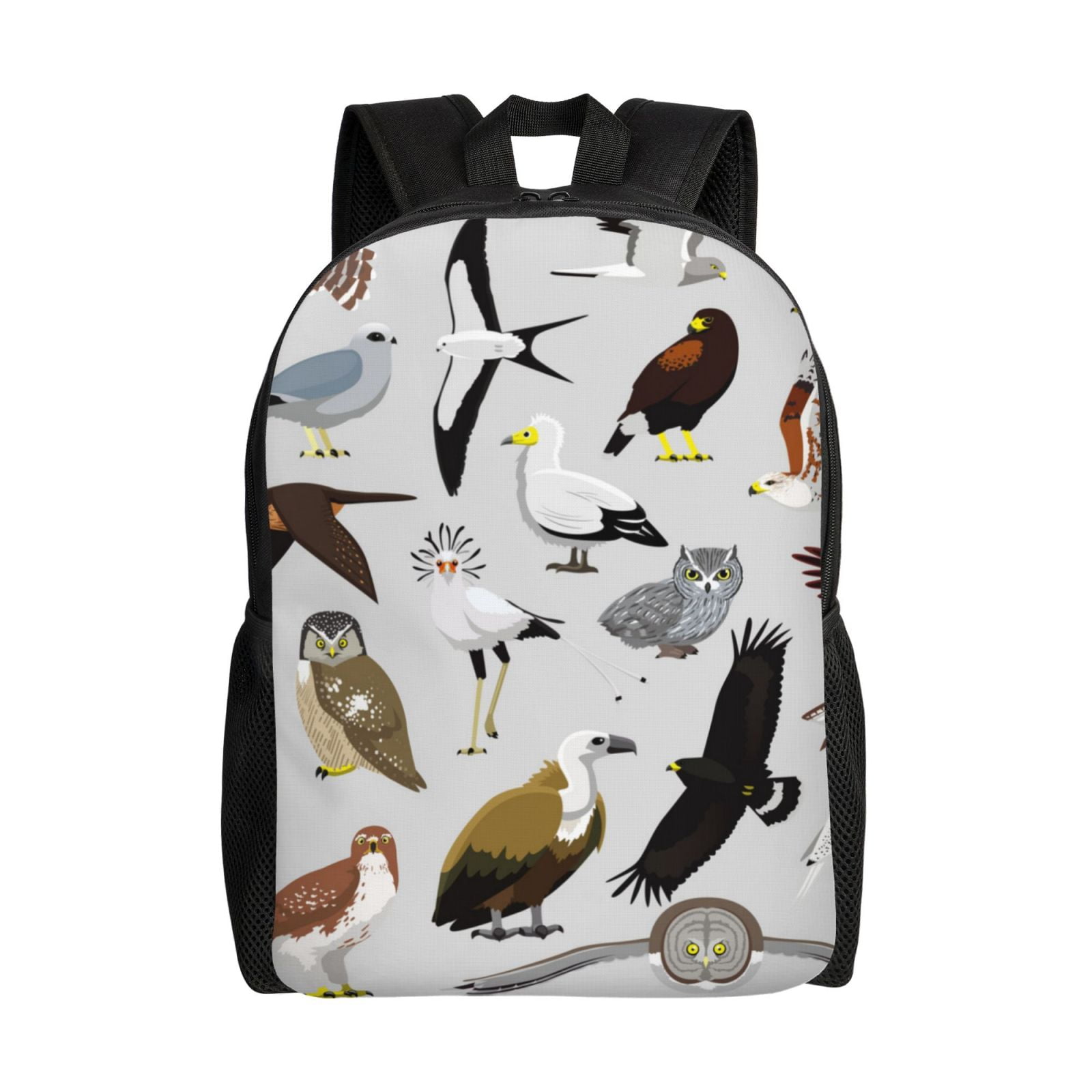 Defioc Animal Bird Print Backpack -Travel,or Work Bookbag Daypacks with ...