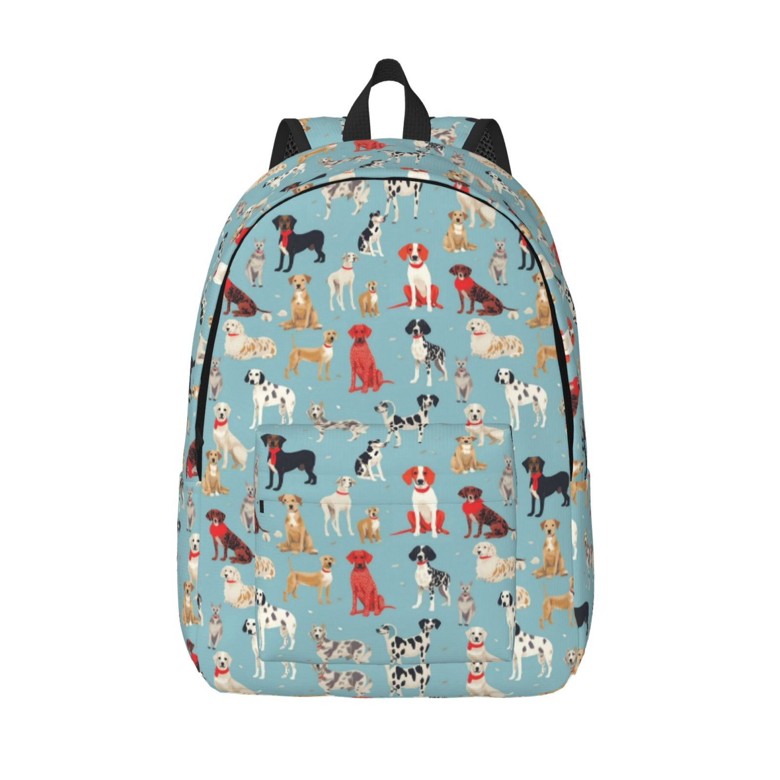 Defioc Animal Dog for Canvas Backpack,Travel Rucksack Unisex Knapsack ...