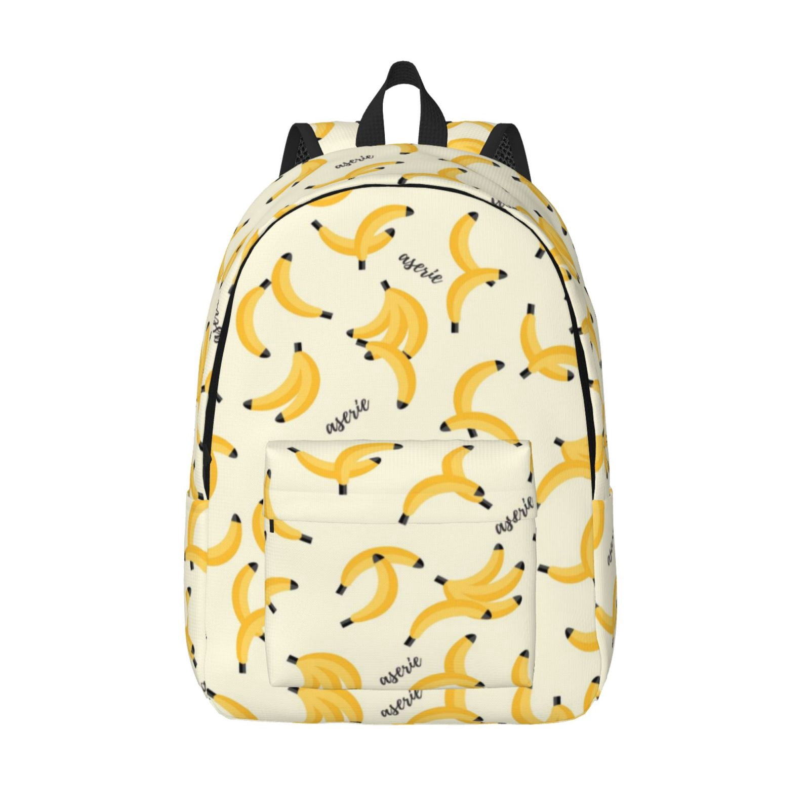 Defioc Banana for Canvas Backpack,Travel Rucksack Unisex Knapsack ...