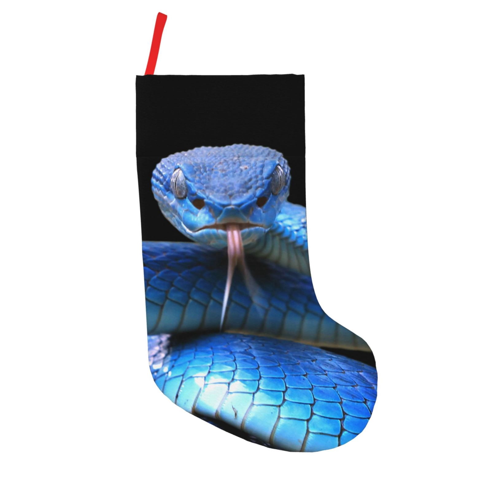 Defioc Blue Viper Snake for Christmas Stockings 18" Personalized ...
