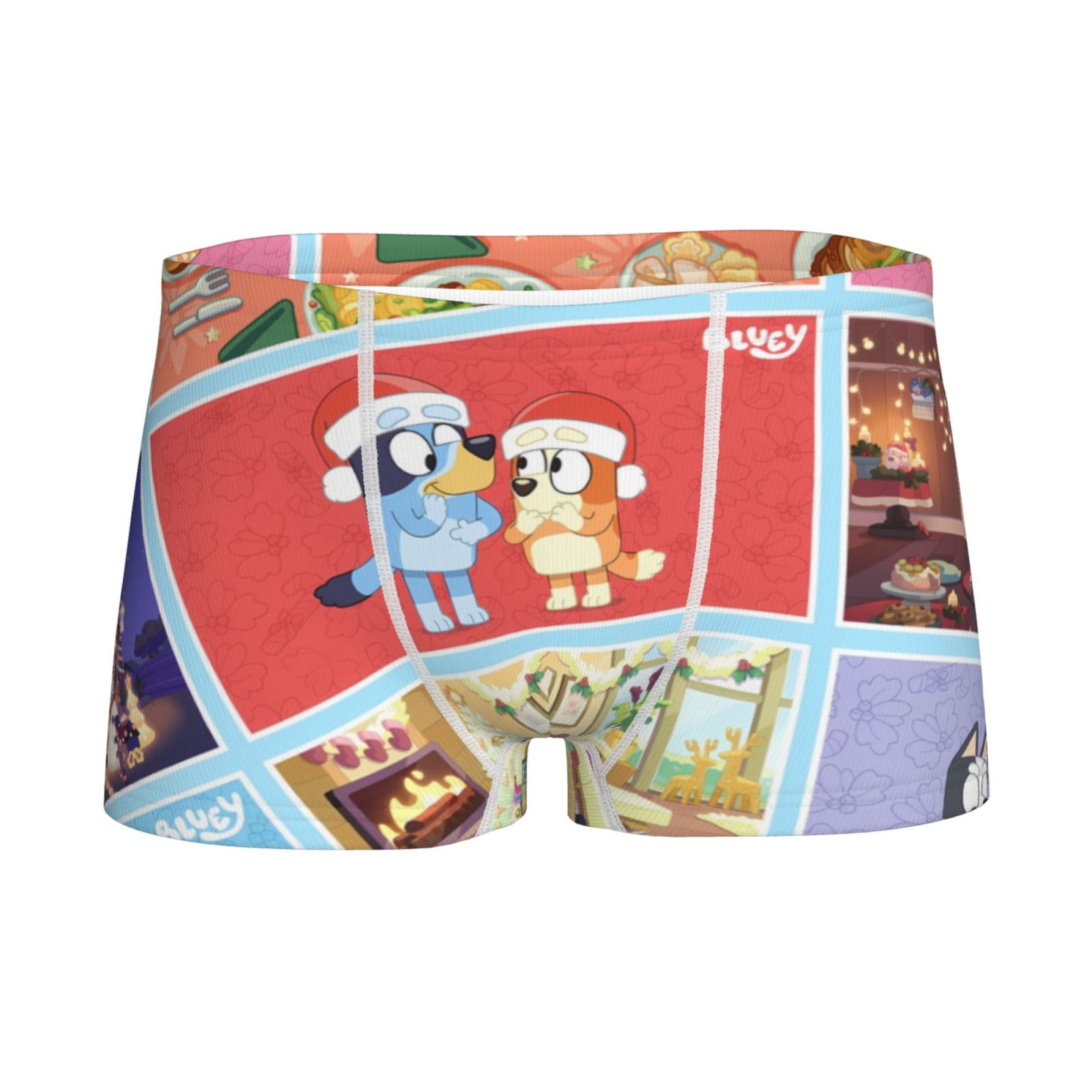 Defioc Bluey Pattern Boy’s Underwear,Boxer Briefs Shorts Toddler Kids ...