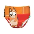 Defioc Bluey Pattern Girls Underwear Stretch Cotton Panties For Girls