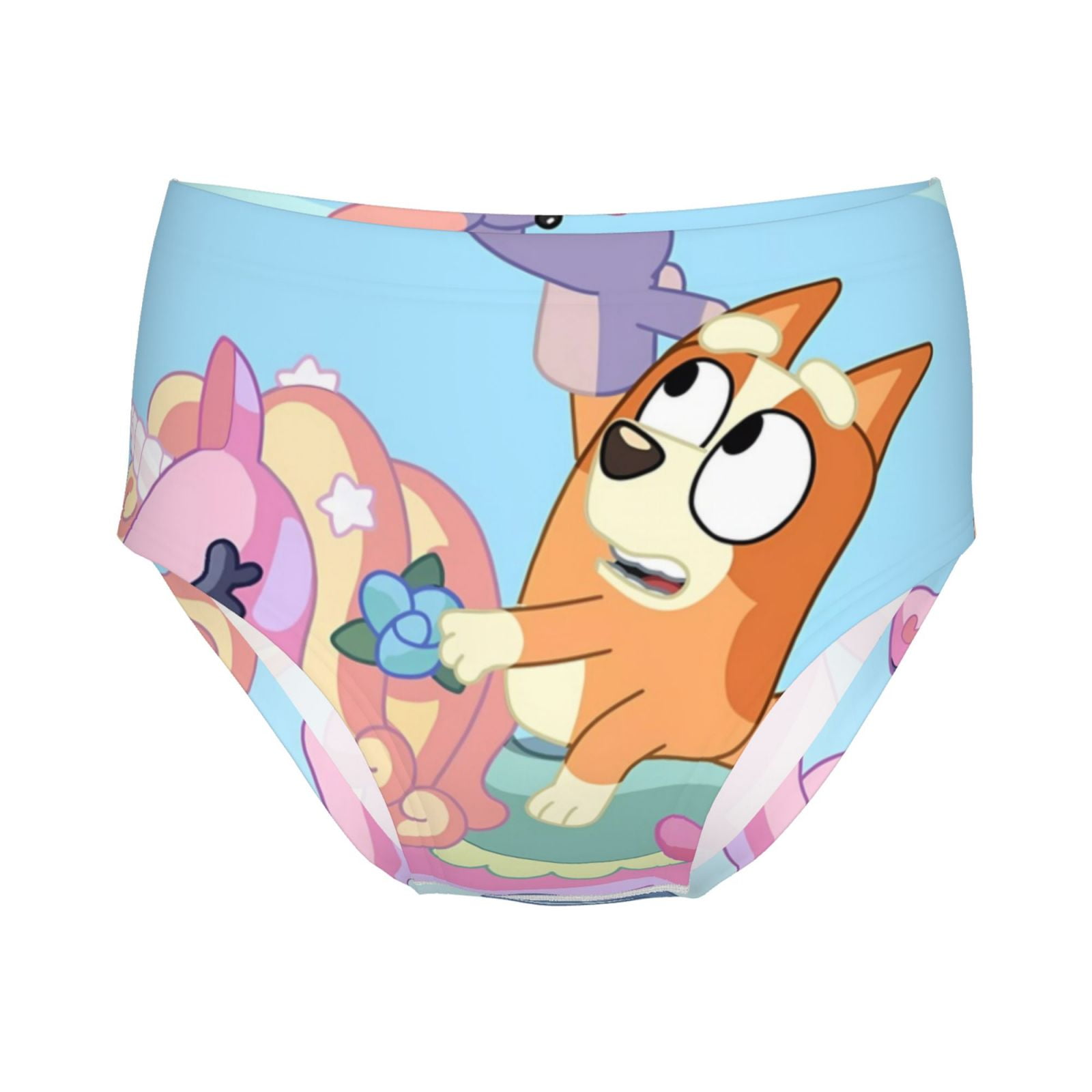 Defioc Bluey Pattern Girls Underwear,Stretch Cotton Panties for Girls ...