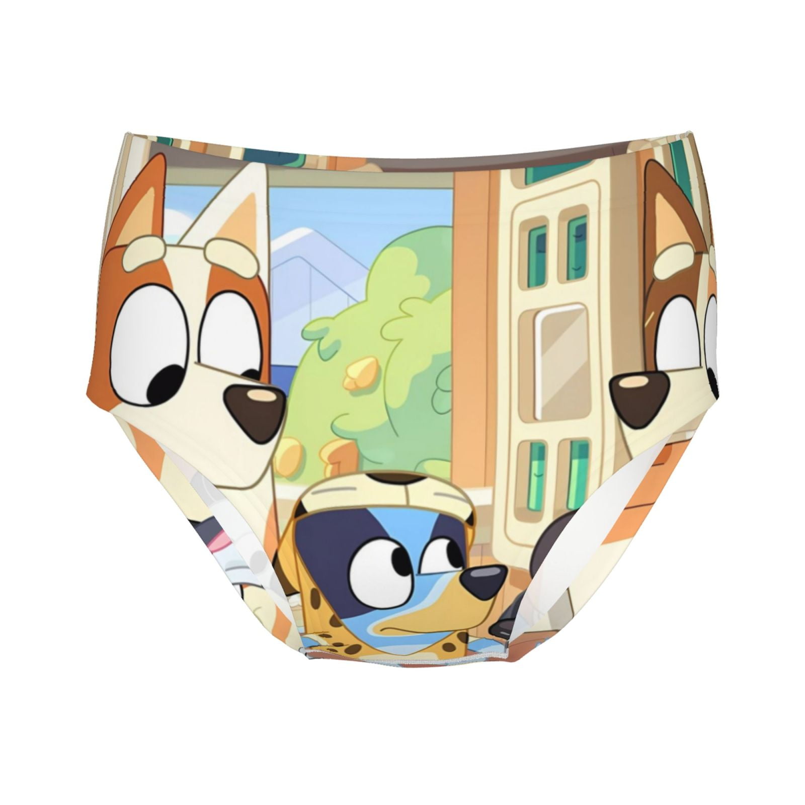 Defioc Bluey Pattern Girls Underwear,Stretch Cotton Panties for Girls ...